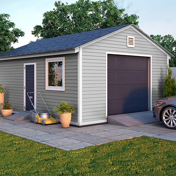 16x20 Garage Shed - Etsy