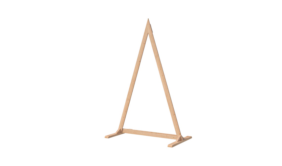 DIY Triangle Frame Wedding Arch Plans for Wedding Decoration PDF ...