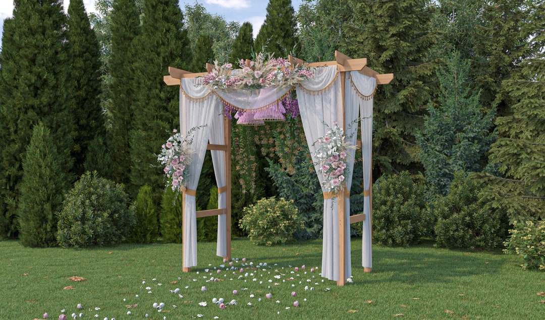 DIY Wedding Arch Plans for Wedding Decoration (PDF Instructions) - Etsy