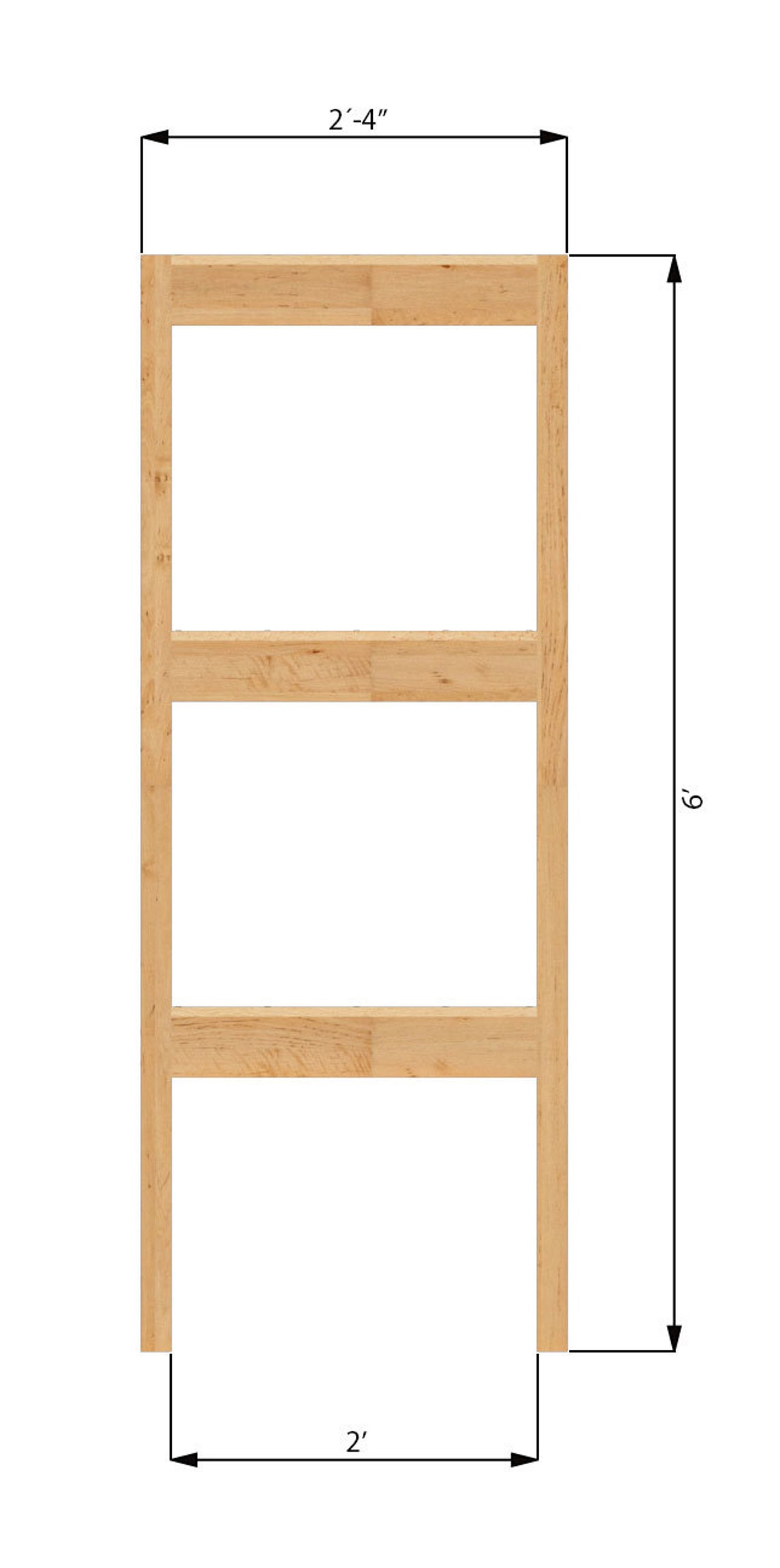 12x2 3-tier Garage Shelving Unit Plans PDF - Etsy