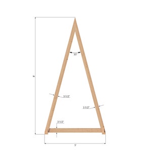 DIY Triangle Frame Wedding Arch Plans for Wedding Decoration (PDF ...