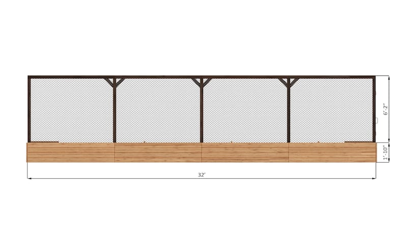 16x32 Raised Garden Bed Plans With Deer Fence - Large DIY Garden Beds ...
