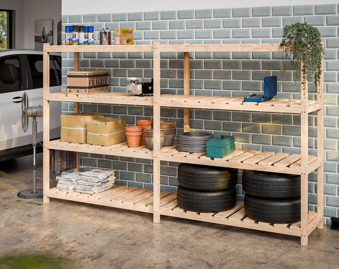 Tire Storage Rack, DIY Plan, Pdf Download, Beginner-friendly ...