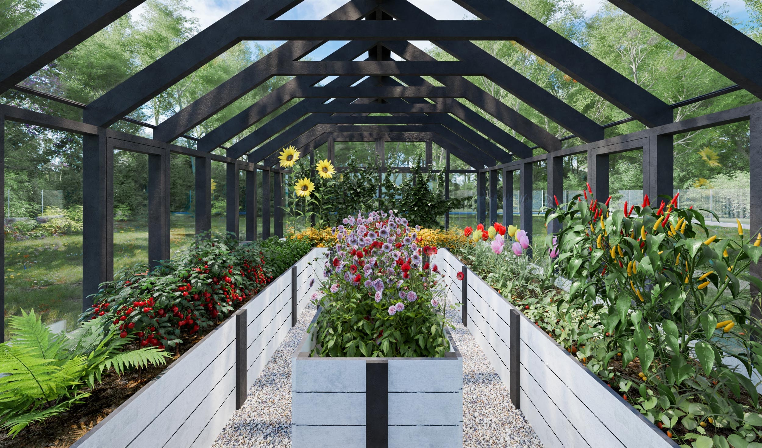 Large Greenhouse Plans