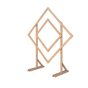 DIY Rhombus Frame Wedding Arch Plans for Wedding Decoration (PDF ...