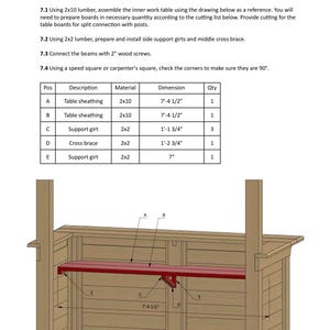 DIY Simple Outdoor Bar Plans Digital PDF Download - Etsy