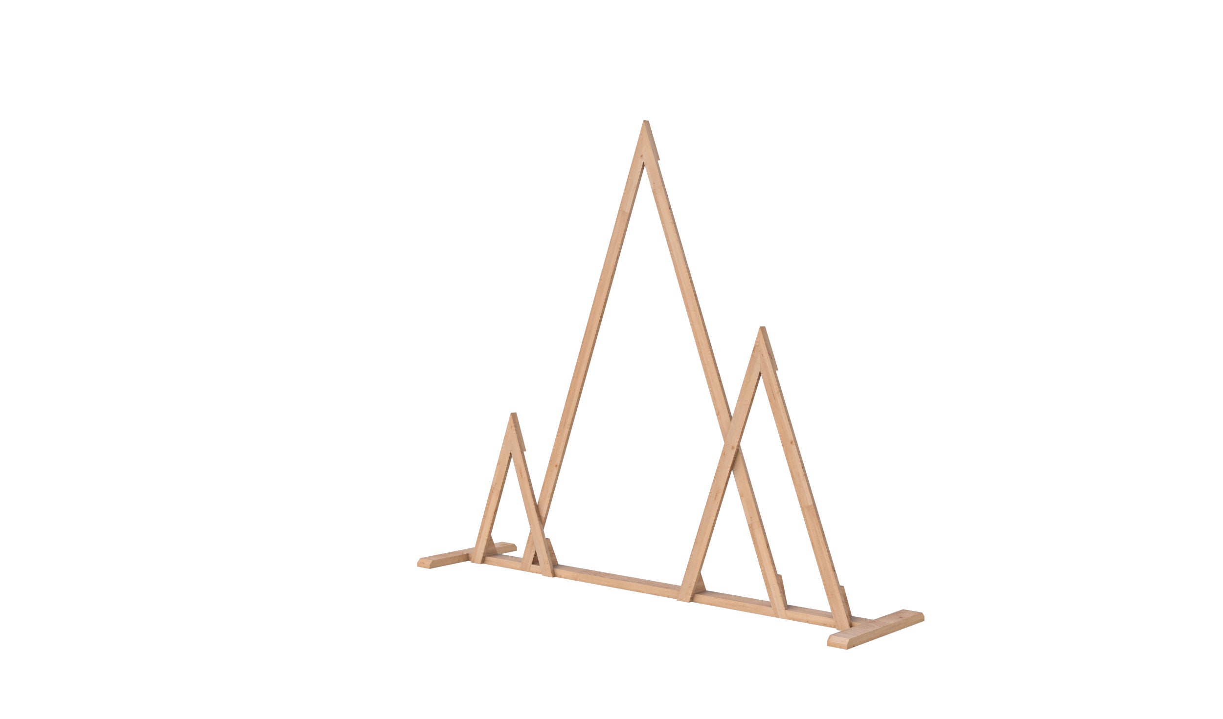 DIY Triple Triangle Frame Wedding Arch Plans (PDF Instructions) - Etsy