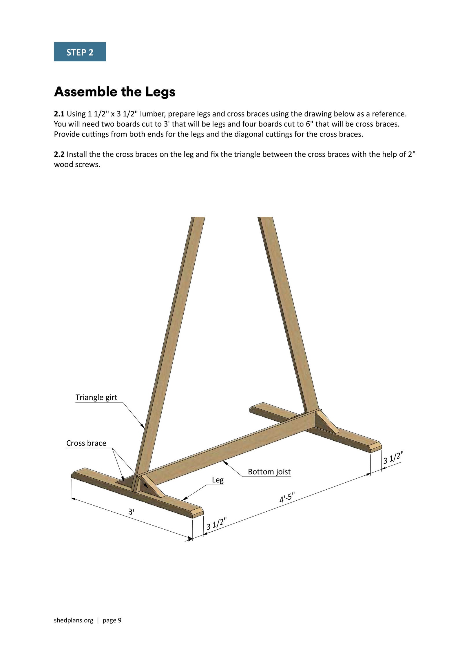 DIY Triangle Frame Wedding Arch Plans for Wedding Decoration PDF ...