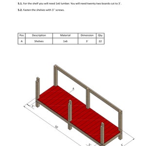 10x3 DIY Heavy Duty Workbench Plans Digital PDF Download - Etsy