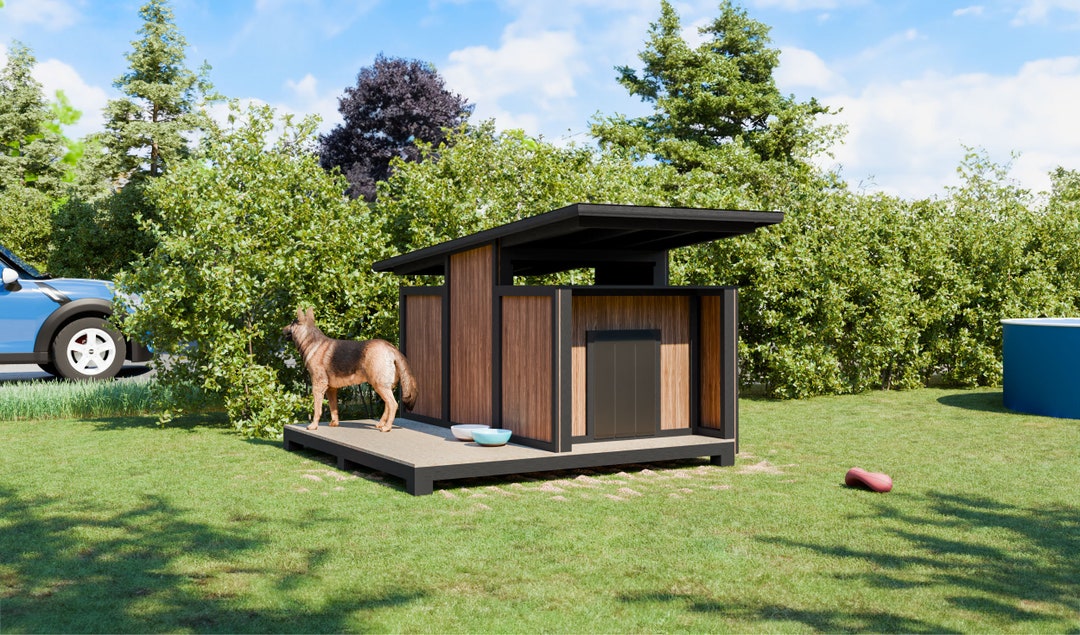 Simple DIY Insulated Dog House Plans PDF - Etsy