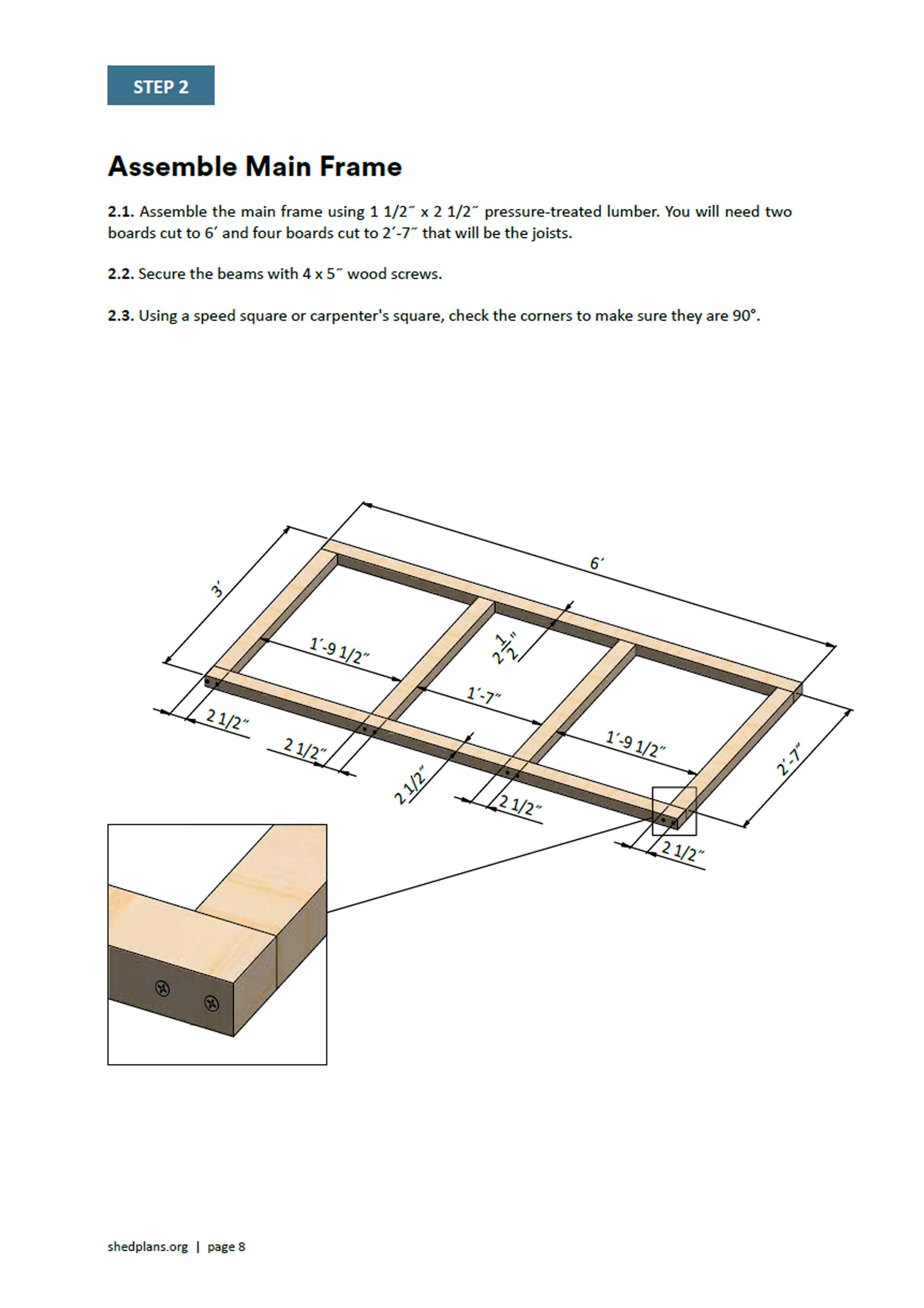 DIY Raised Garden Bed Plans With Trellis 3x6 (PDF) - Etsy