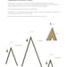 DIY Triple Triangle Frame Wedding Arch Plans (PDF Instructions) - Etsy