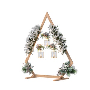 DIY Diamond Frame Wedding Arch Plans for Wedding Decoration (PDF ...