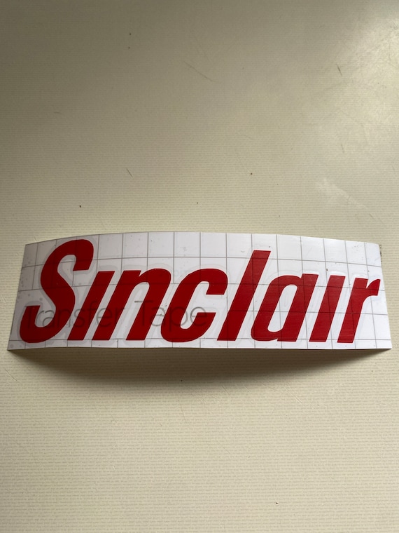 Sinclair Decal - Etsy