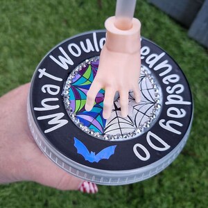 Thing Straw Topper 3D Printed Topper for Straws Wednesday Theme Thing ...