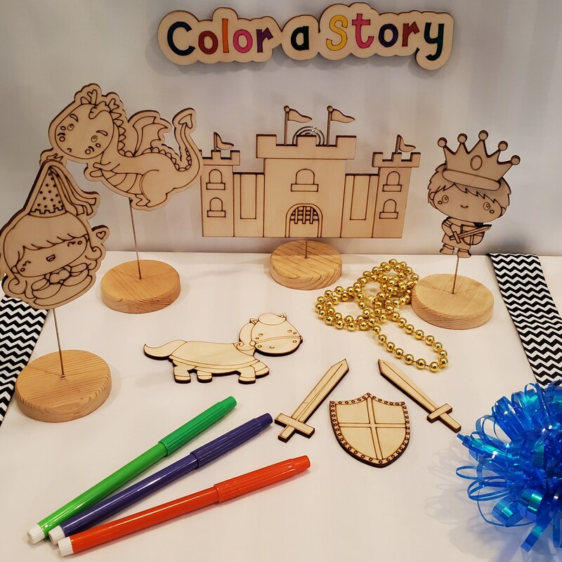 Toy Castles and Knights - Etsy