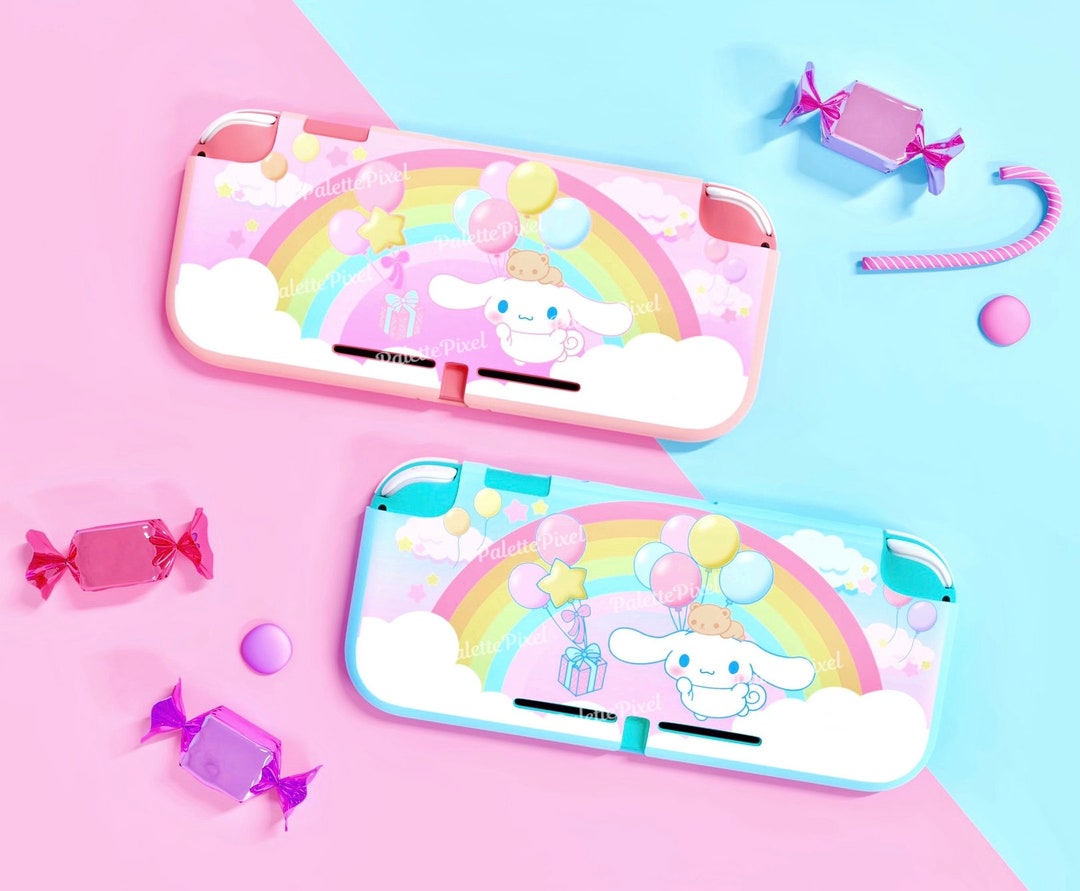 Custom Nintendo Switch Lite Case - Cloud Sky Switch Lite Case - Pastel ...