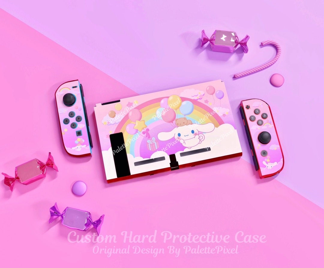 Custom Rainbow Nintendo Switch Case - Gradient Switch Case - Pastel ...
