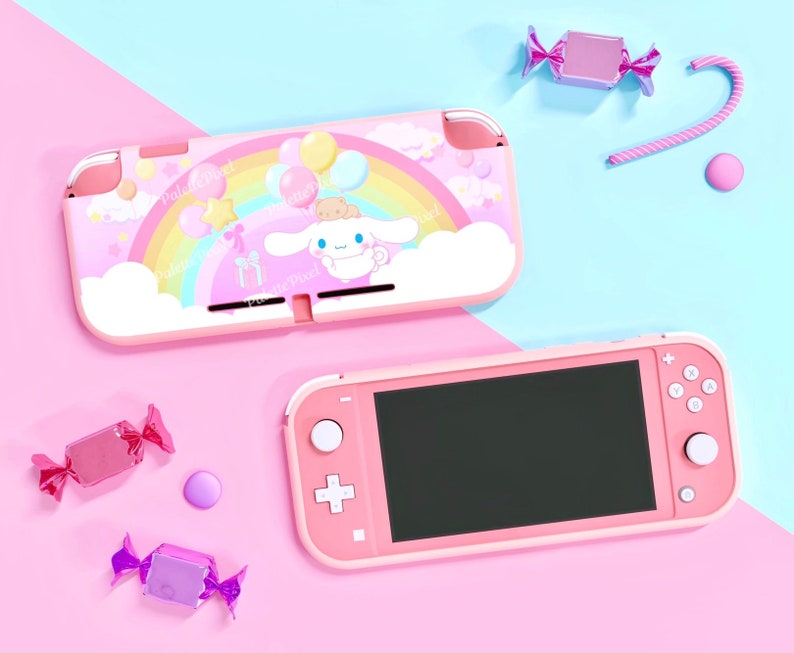 Custom Nintendo Switch Lite Case - Cloud Sky Switch Lite Case - Pastel ...