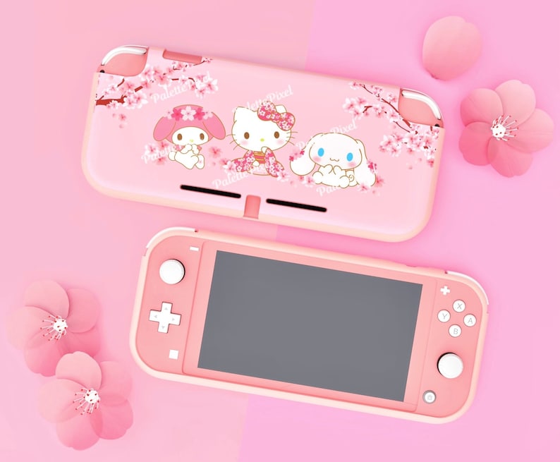 Custom Sakura Nintendo Switch Lite Case - Sakura Switch Lite Case ...