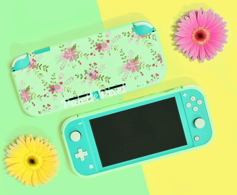 Flower Nintendo Switch Lite Case Floral Switch Lite Case Rose Switch ...