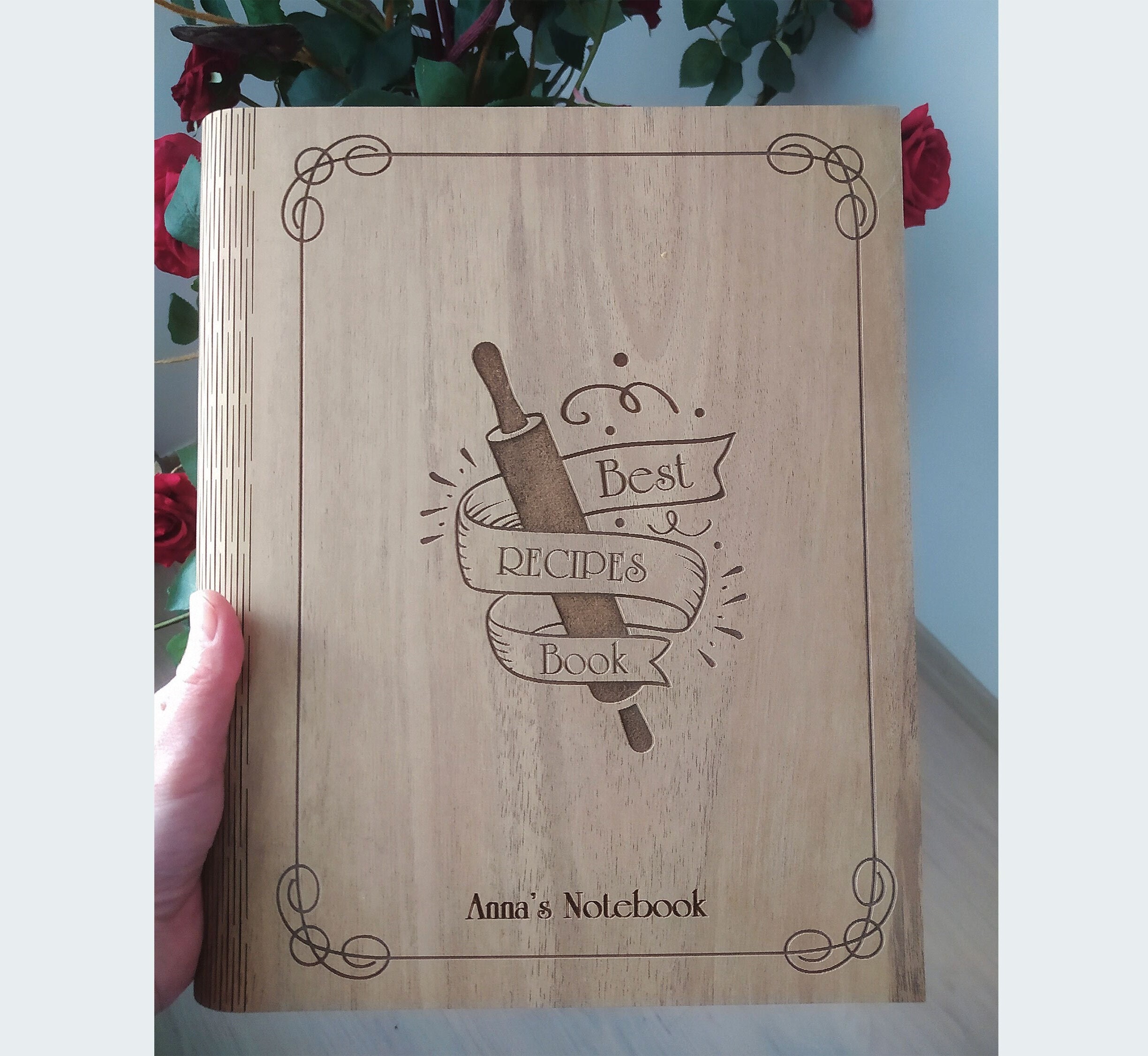 Recipe Book, Notebook, Cnc, Laser Cutting Vector Files - Etsy