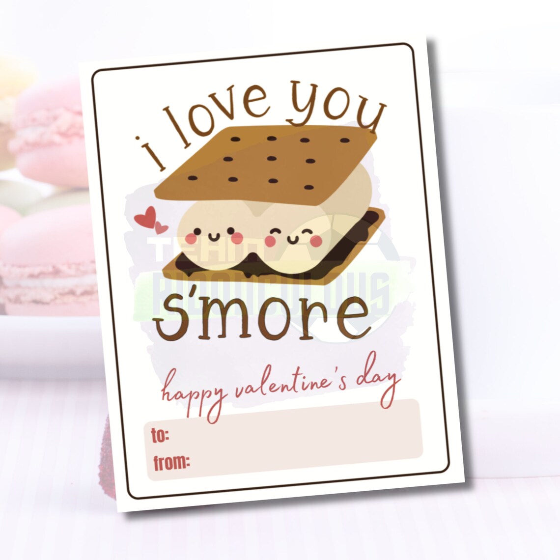 Printable PDF Valentine's Day Cards Cute Food Couples team Sweet - Etsy