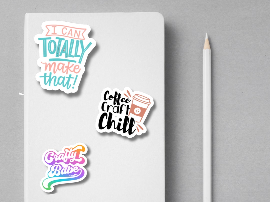 Crafty Squad Waterproof Sticker/decals - Etsy