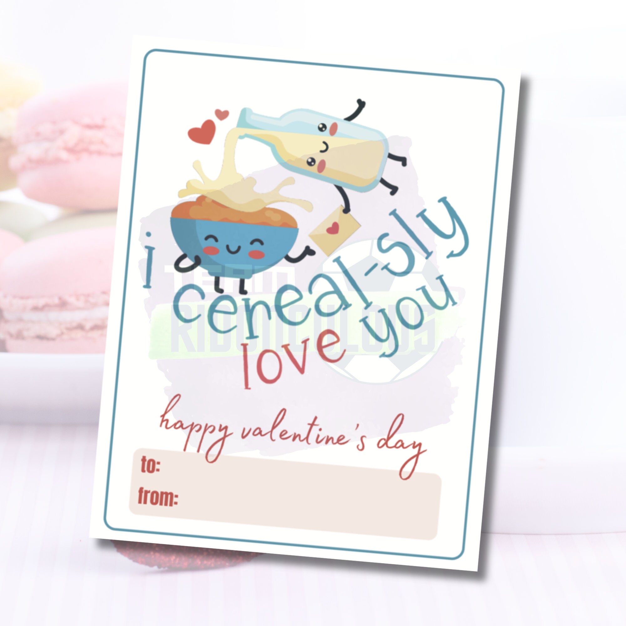 Printable PDF Valentine's Day Cards Cute Food Couples team Sweet - Etsy