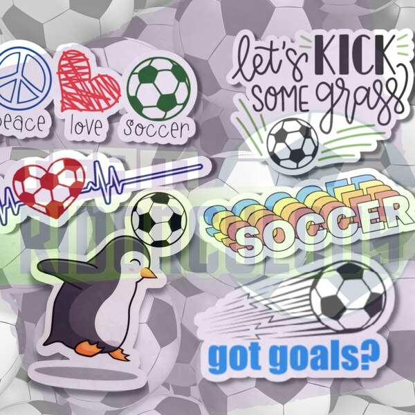 Soccer Decal - Etsy