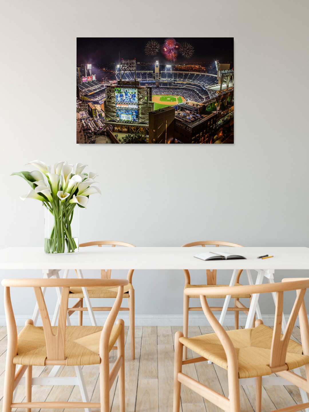 Petco Park,digital Download,printable Wall Art,fireworks,ballpark - Etsy
