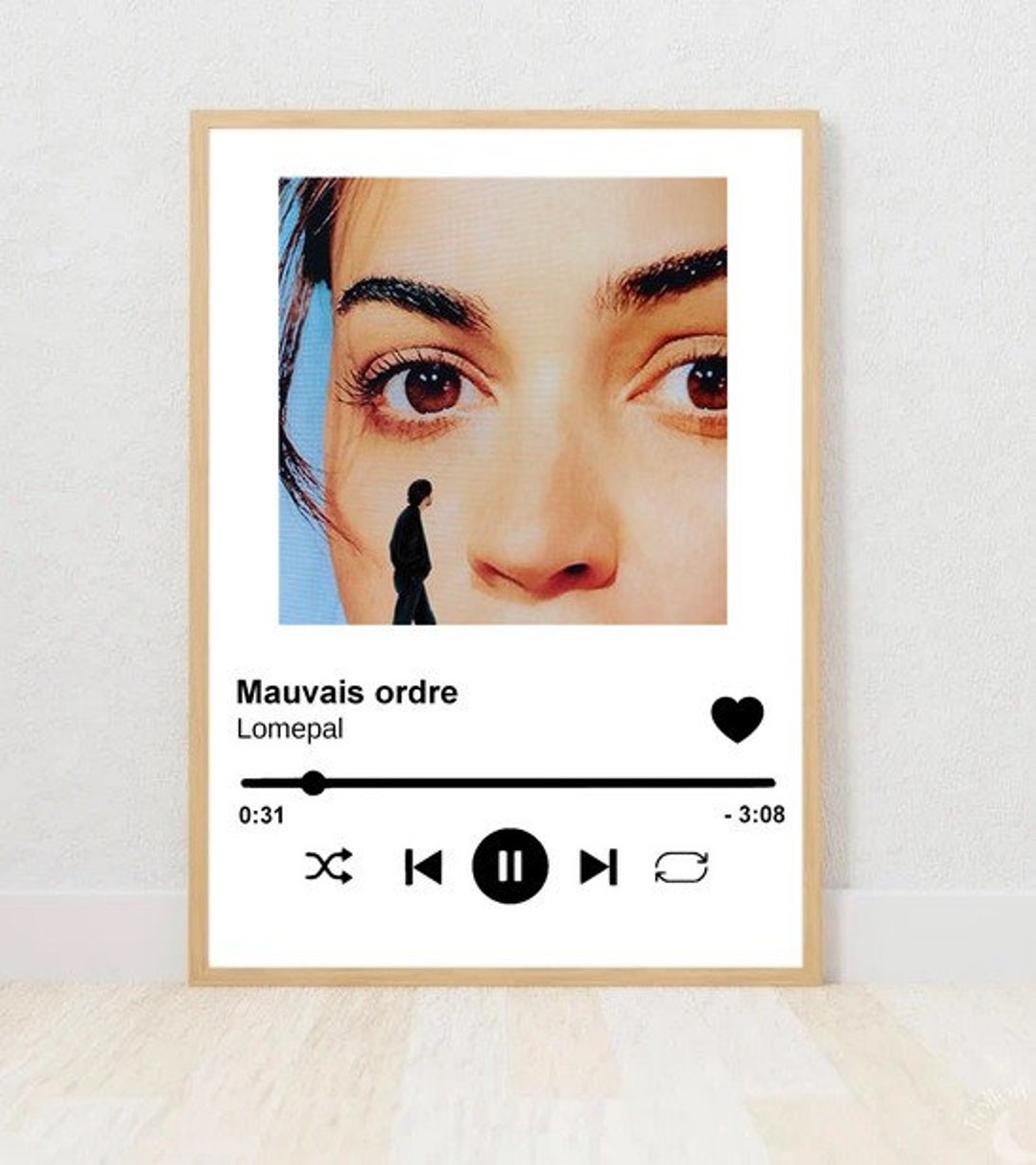 Affiche pochette album Lomepal - Etsy France