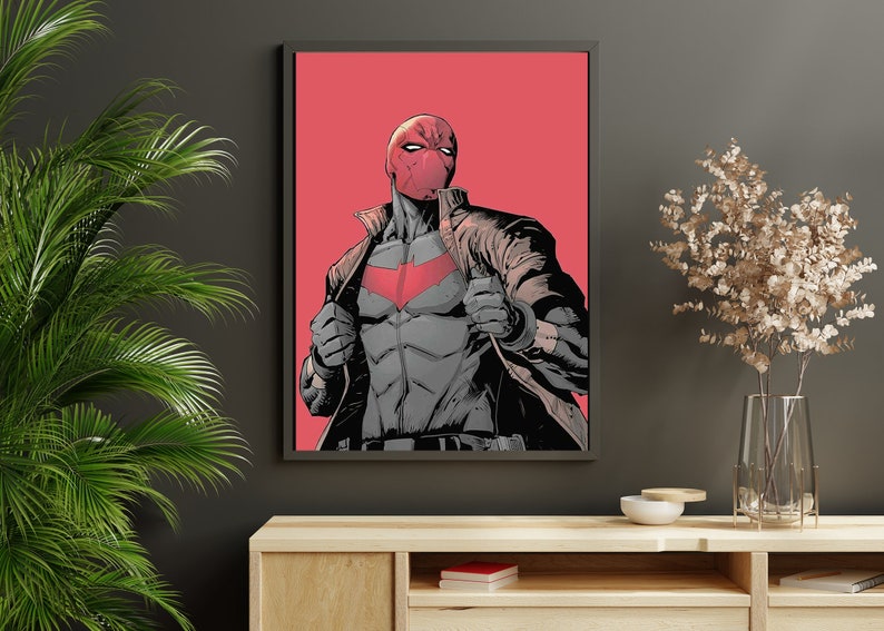 Red Hood Art Poster - Etsy