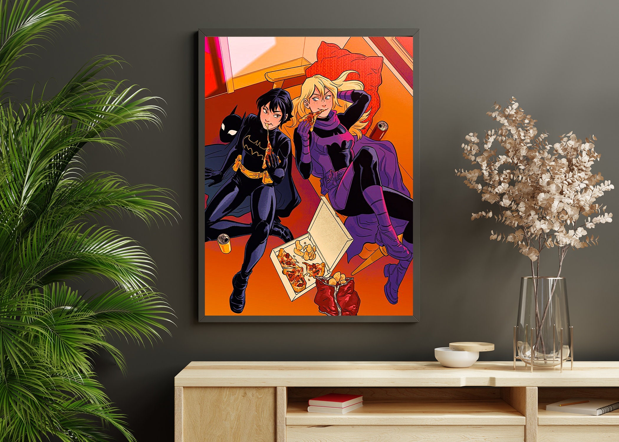 Batgirl Variant Art Poster - Etsy