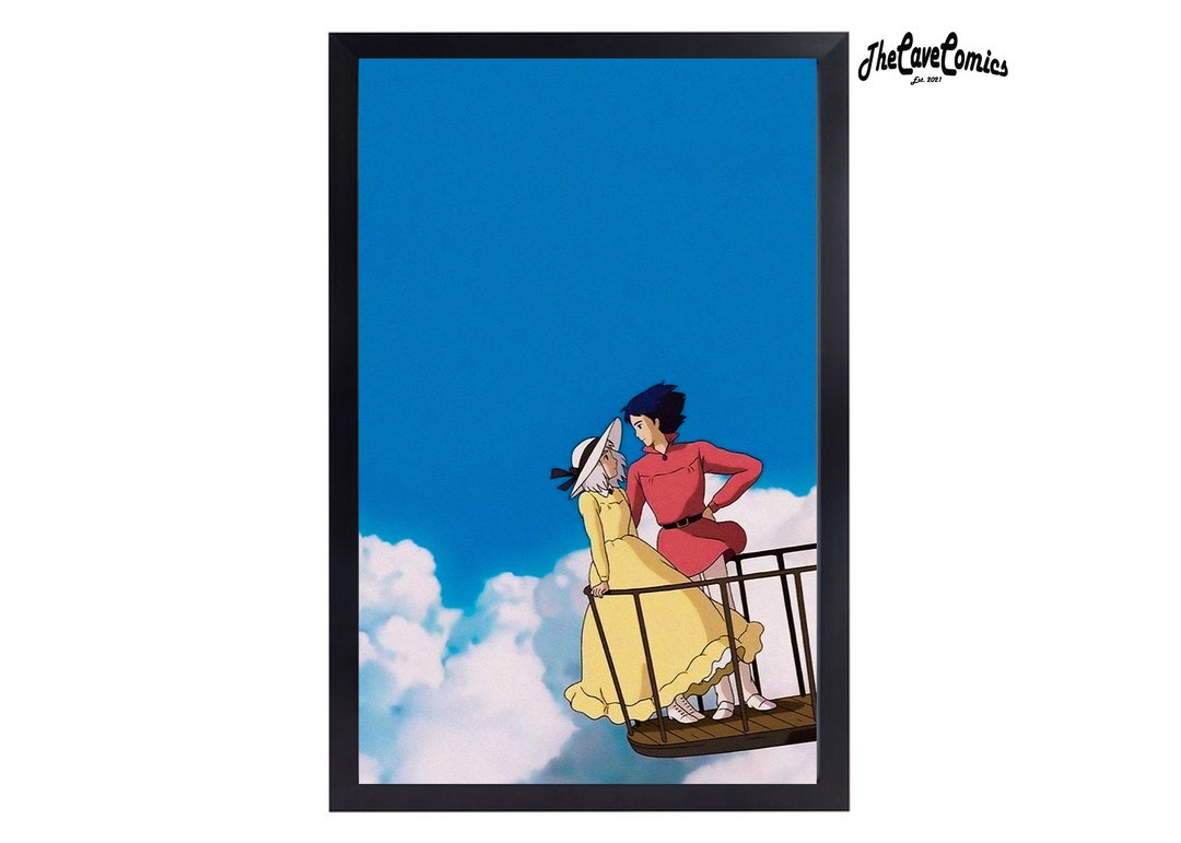 Howls Moving Castle Art Poster - Etsy