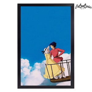 Howls Moving Castle Art Poster - Etsy