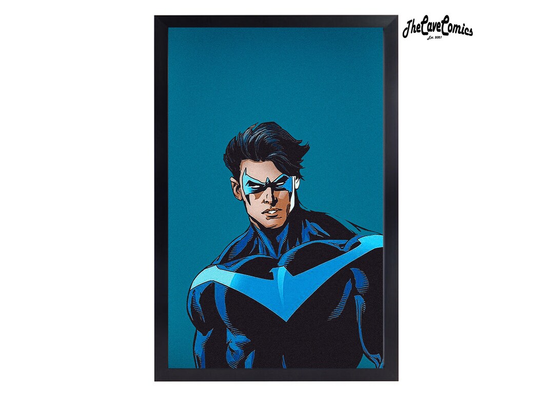 Nightwing Art Poster - Etsy