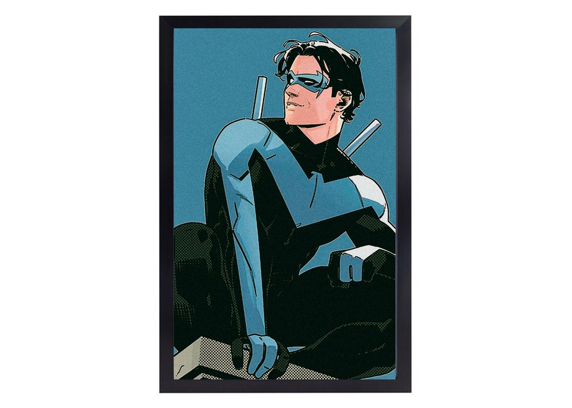Nightwing Art Poster - Etsy