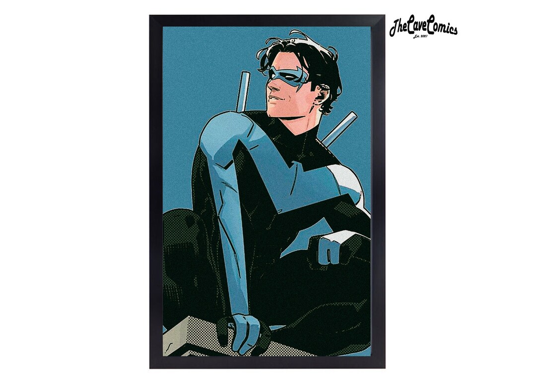 Nightwing Art Poster - Etsy