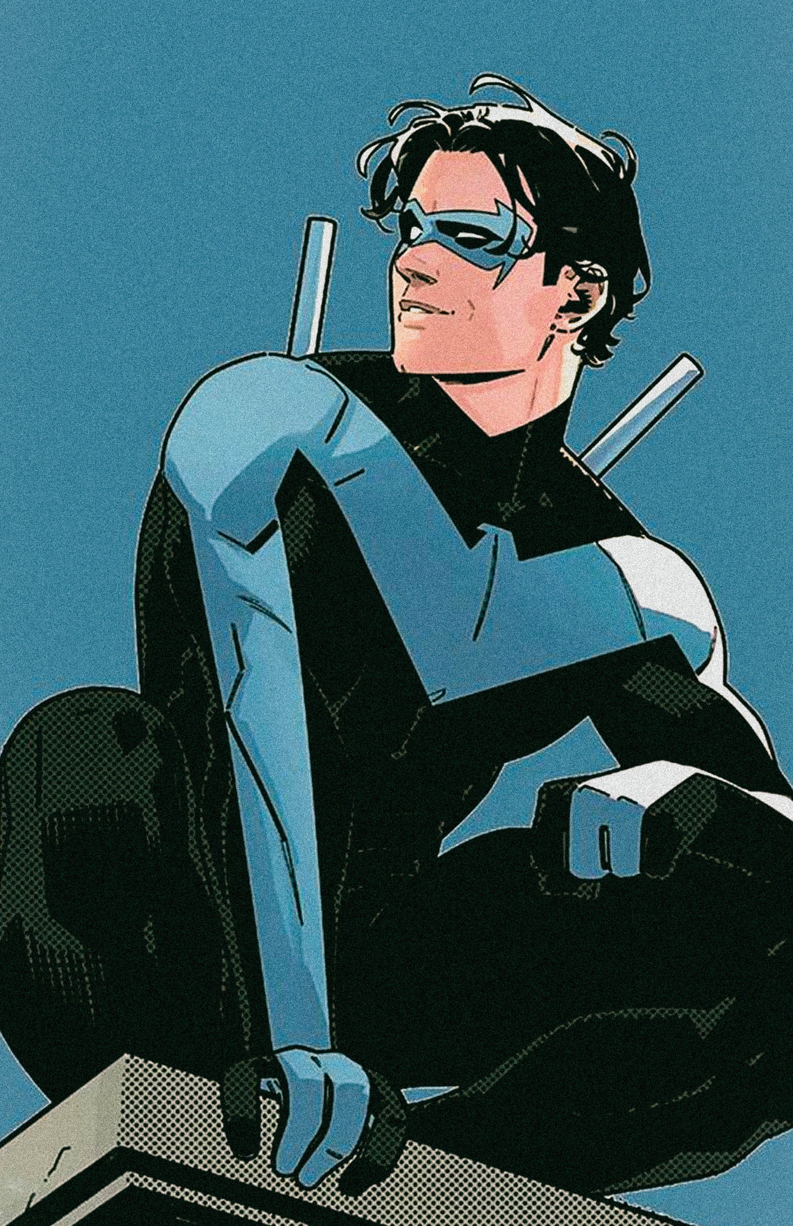 Nightwing Art Poster - Etsy
