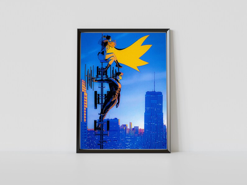 Nightwing Variant Comic Cover Print - Etsy