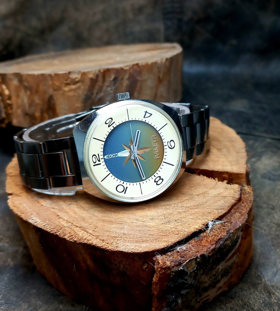 Soviet Raketa Soyuz Watchbig Zero Watch men's - Etsy