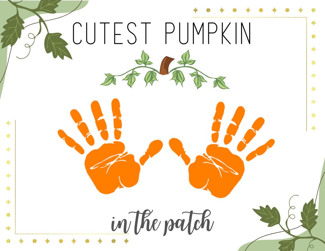 Cutest Pumpkin in the Patch L Grandchild, Child, Toddler, Baby L ...