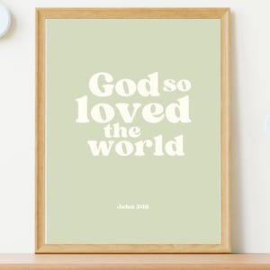 Bible Verse Boho Decor L Christian Printable Scripture Poster Set ...