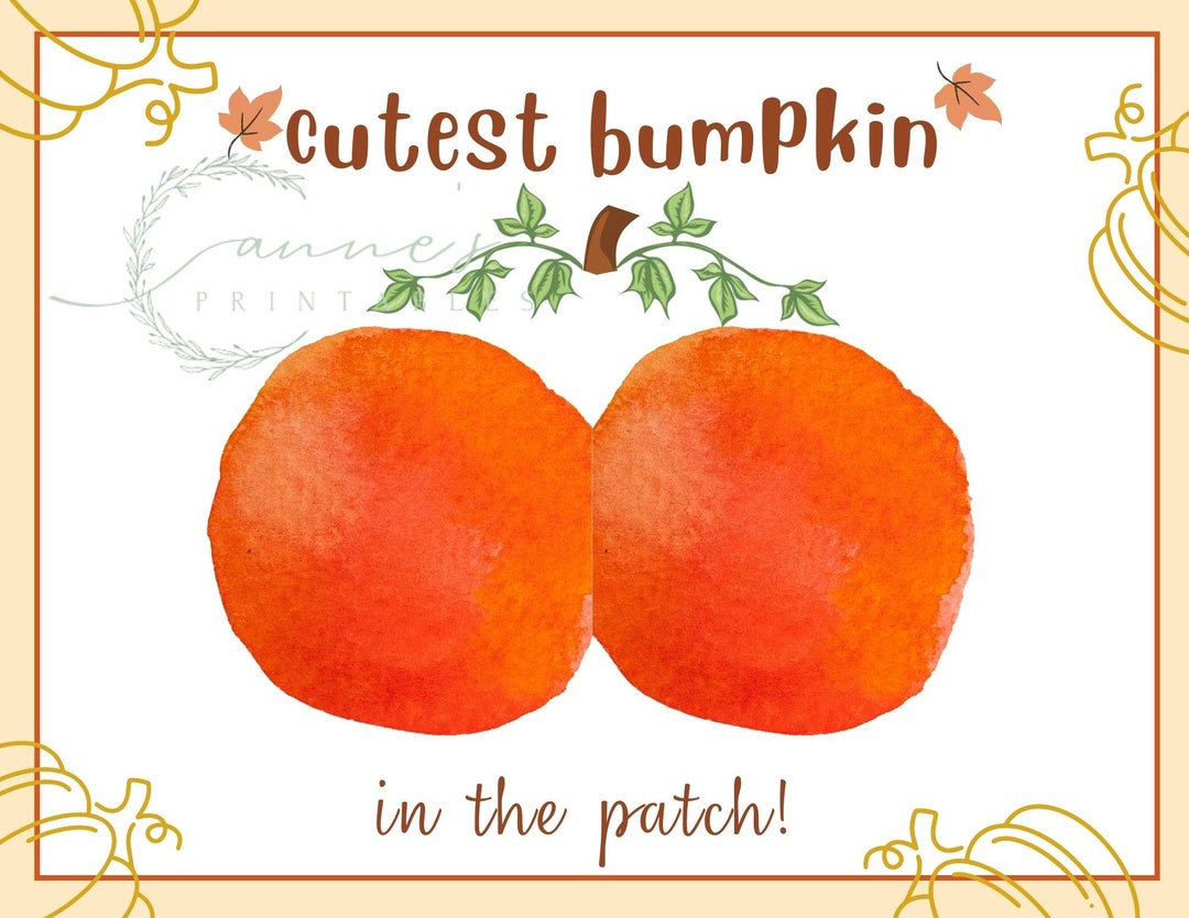 Cutest Bumpkin in the Patch L Grandchild, Child, Toddler, Baby L ...