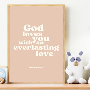 Bible Verse Boho Decor L Christian Printable Scripture Poster Set ...