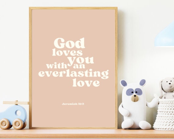 Bible Verse Boho Decor L Christian Printable Scripture Poster Set ...