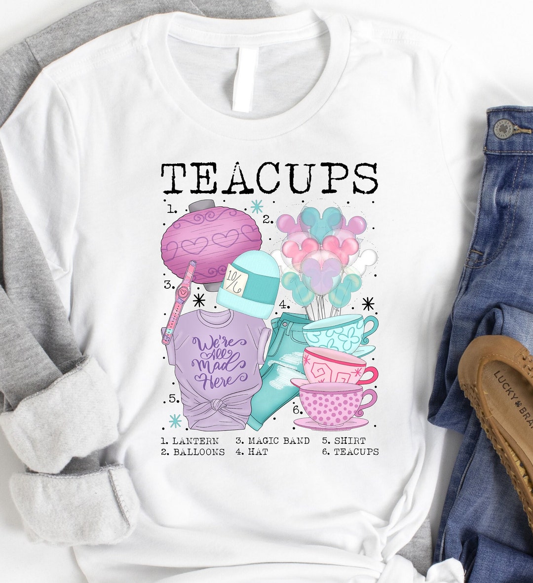 Teacups Disney Shirt / Disney World Shirt / Disney Trip Shirt / Disney ...