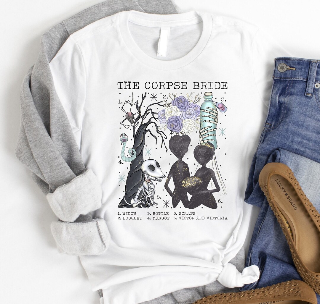 Corpse Bride Shirt / Halloween Corpse Bride Shirt / Halloween T-shirt ...