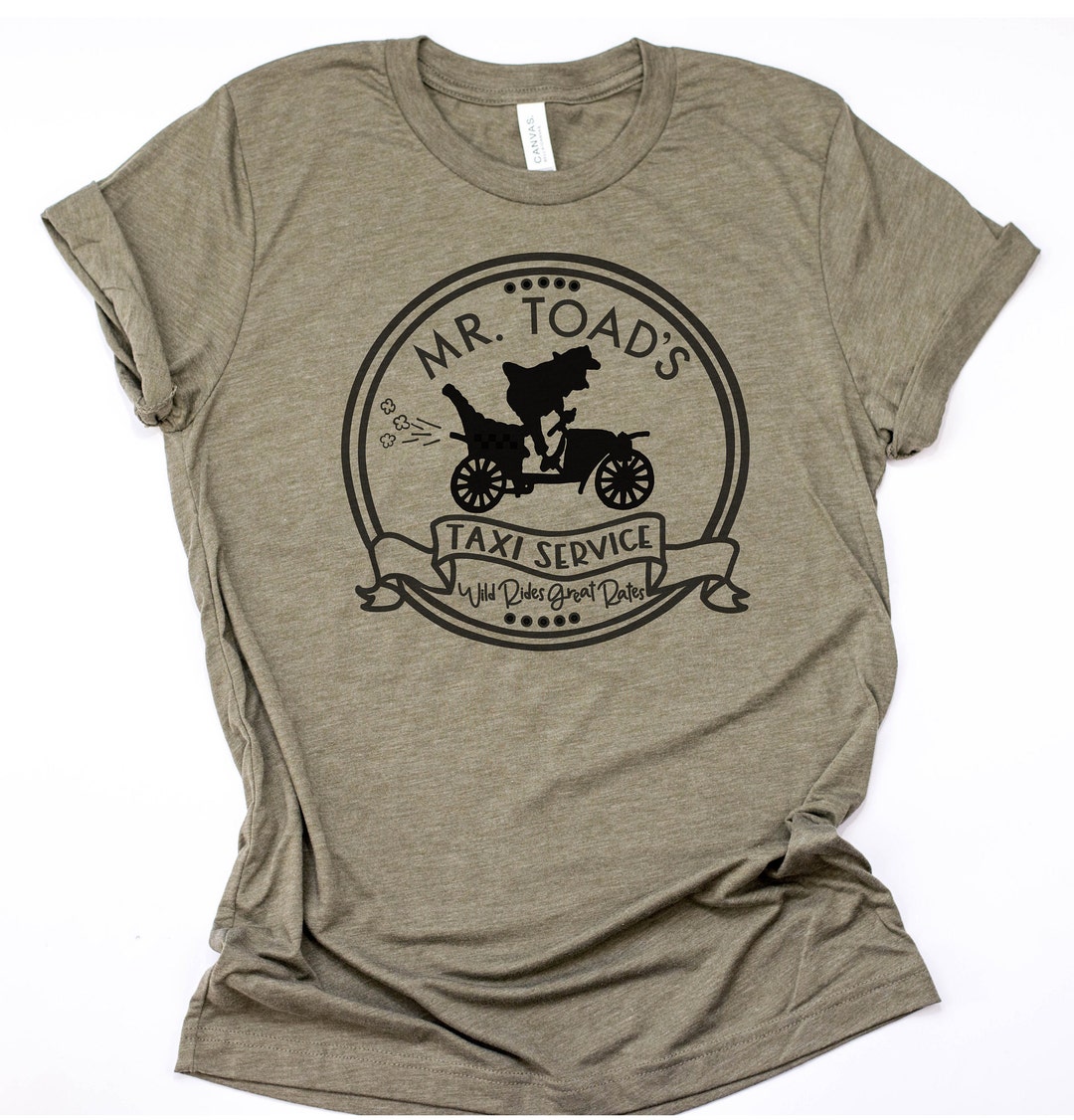 Mr Toads Wild Ride Disney Shirt / Disney Rides Shirt / Disneyland ...